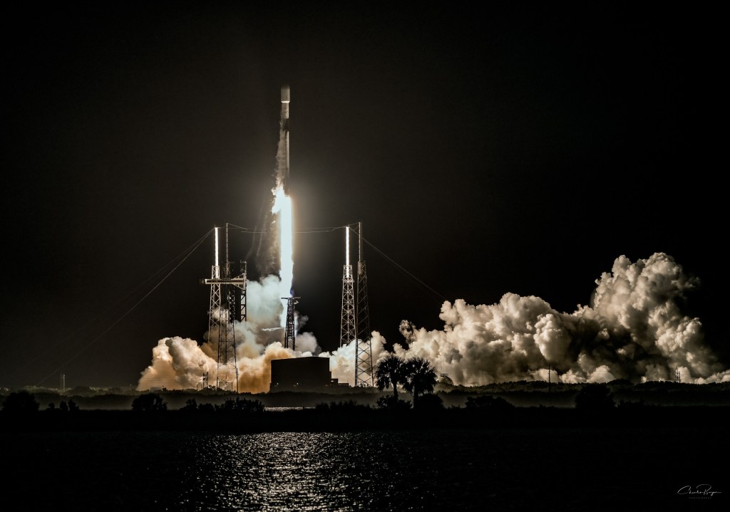 SpaceX, Falcon 9, AST Mobile BlueBird 1-5, September 12, 2024 - Me And ...