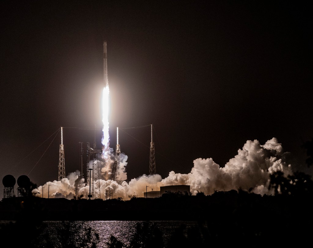 SpaceX Launches Crew 12 From The Cape - Eastern Range